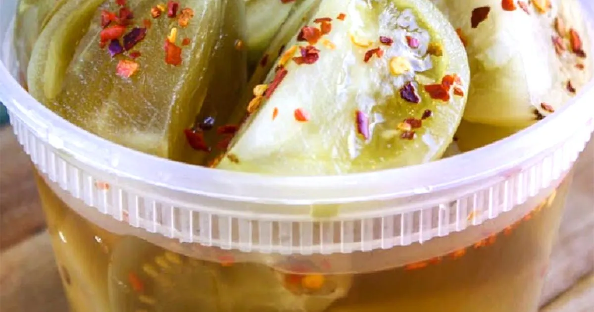 Pickled Tomatoes - 4 Quarts by The Pickle Guys | Goldbelly