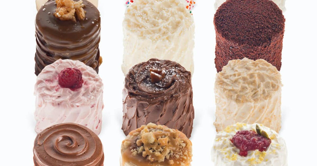 Choose Your Own Mini Cakes Gift Box - 12 Pack by Cake Monkey | Goldbelly