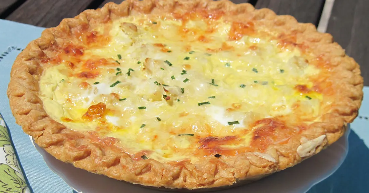 Gluten Free Crab Quiche by Kent Island Crab Cakes | Goldbelly