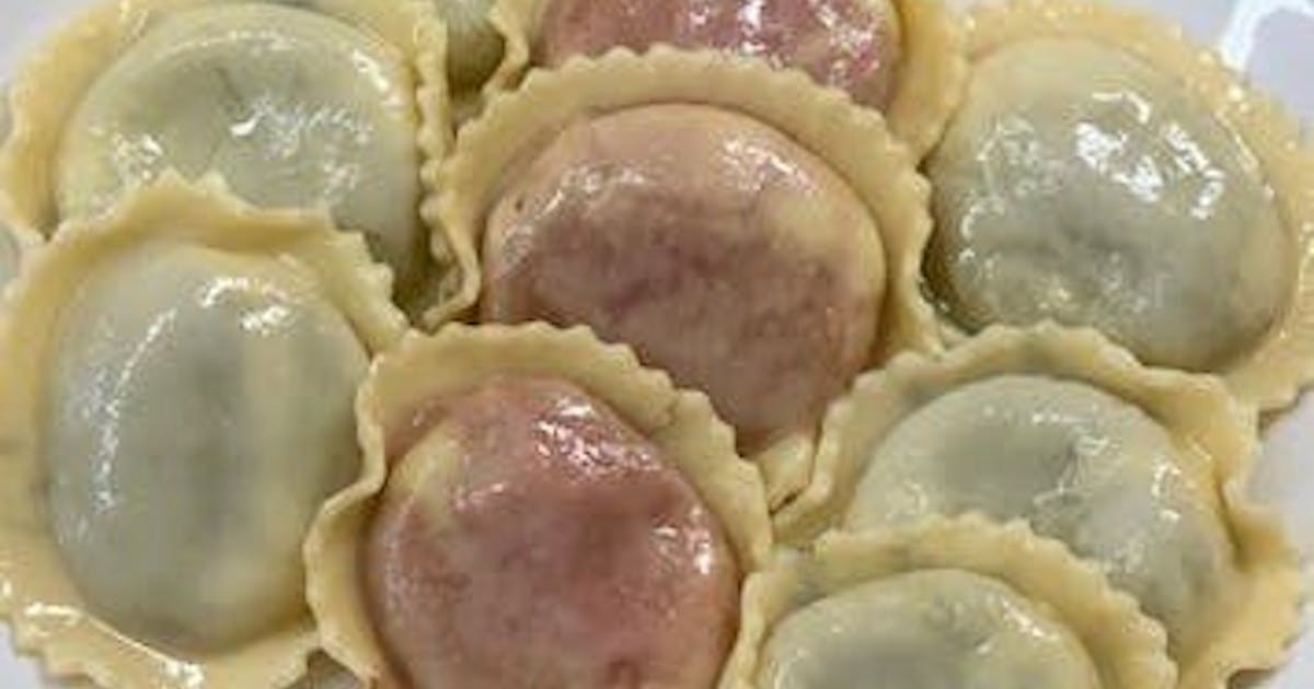 Jumbo Ravioli - 3 pack by Raffetto's Pasta | Goldbelly