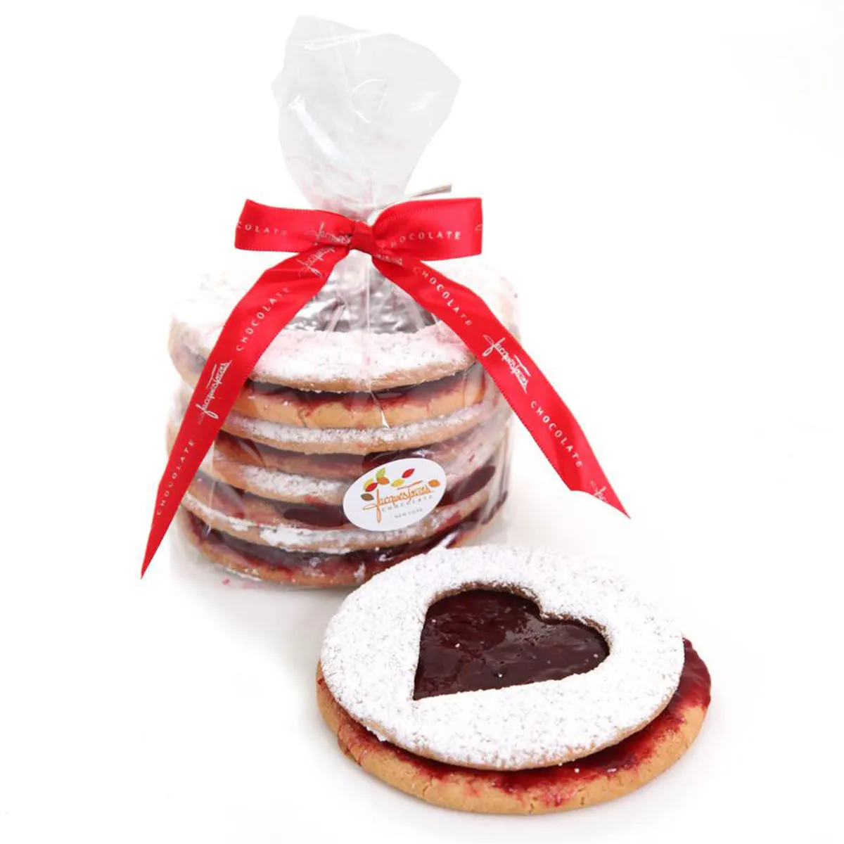 Valentine's Day Sweetheart Cookies - 4 Pack by Jacques Torres Chocolate ...