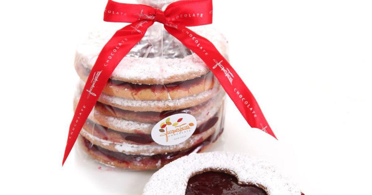 Valentine's Day Sweetheart Cookies - 4 Pack by Jacques Torres Chocolate ...