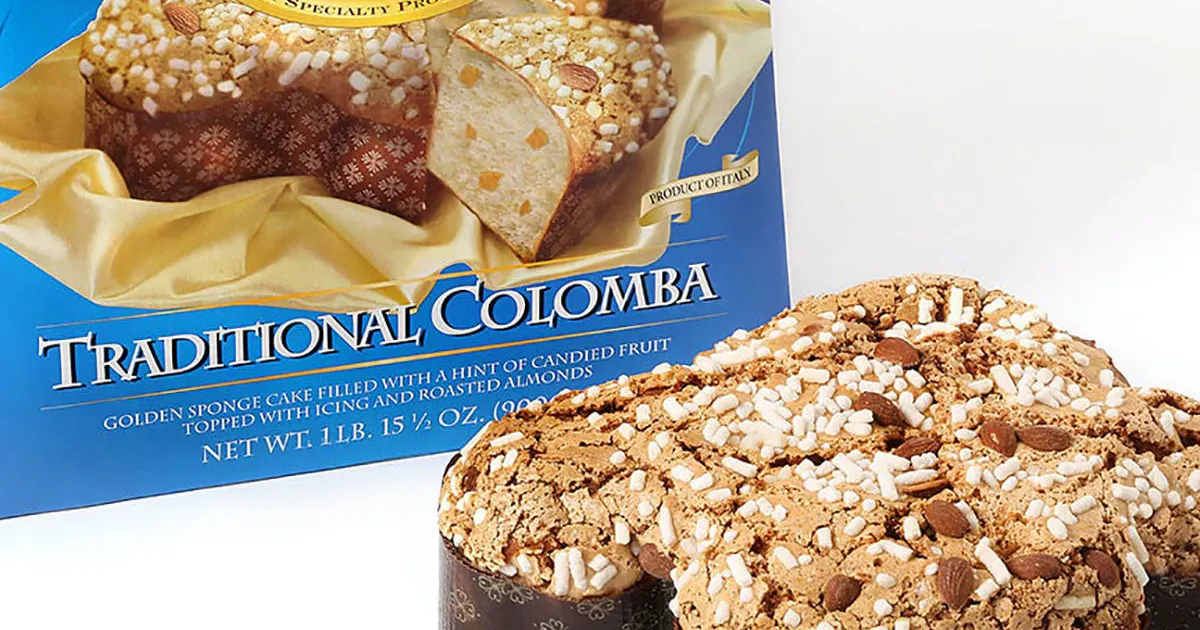 Traditional Colomba - 1.5 lb. by Ferrara Bakery | Goldbelly