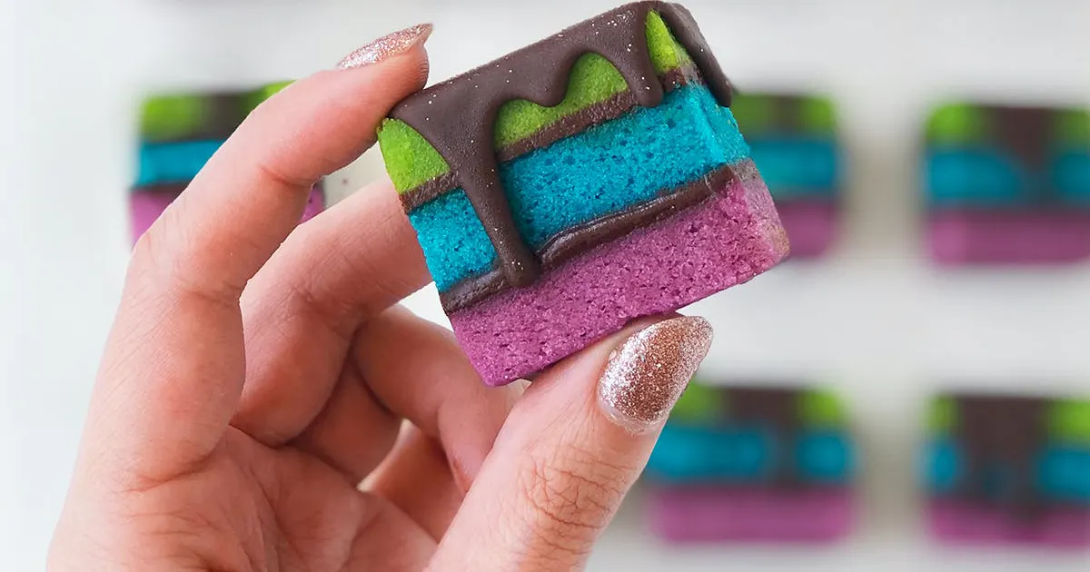 Rainbow Cookies Chocolate Hazelnut Filling - 20 Pack by Zola Bakes ...