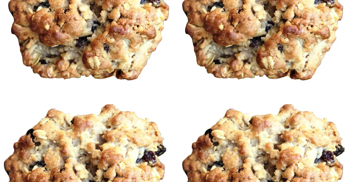 Oatmeal Raisin GIANT Cookies Pack by Big Fat Cookie | Goldbelly
